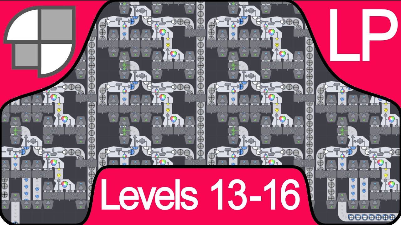 Shapez.io: Levels 13-16 (LP - Ep2) - YouTube