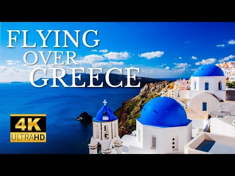 FLYING OVER GREECE (4K ULTRA HD) - See the most beautiful parts of ...