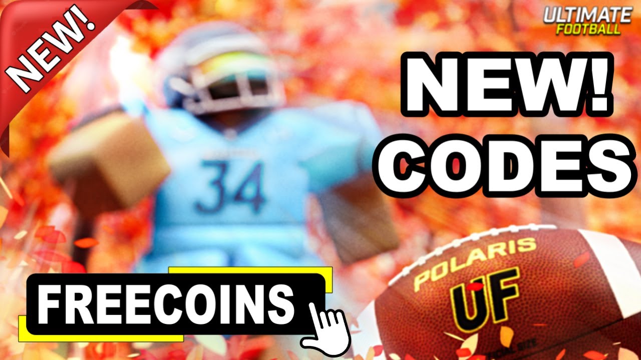 *NEW* ALL WORKING CODES FOR ROBLOX ULTIMATE FOOTBALL 2023 - ROBLOX ...
