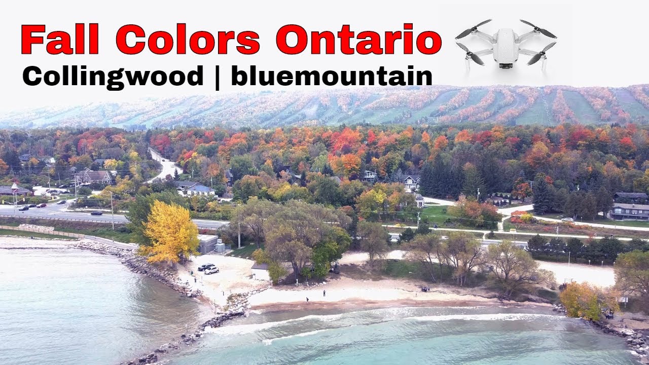 Fall Colors Ontario | collingwood, Bluemountain - YouTube