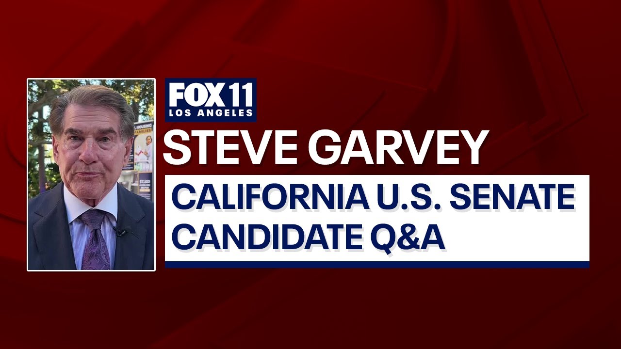 Steve Garvey on why he's running for US Senate - YouTube