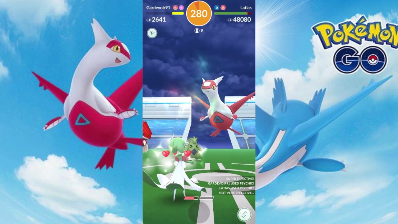 Latias raid, latios and latias raid weekend [pokemon go] - YouTube