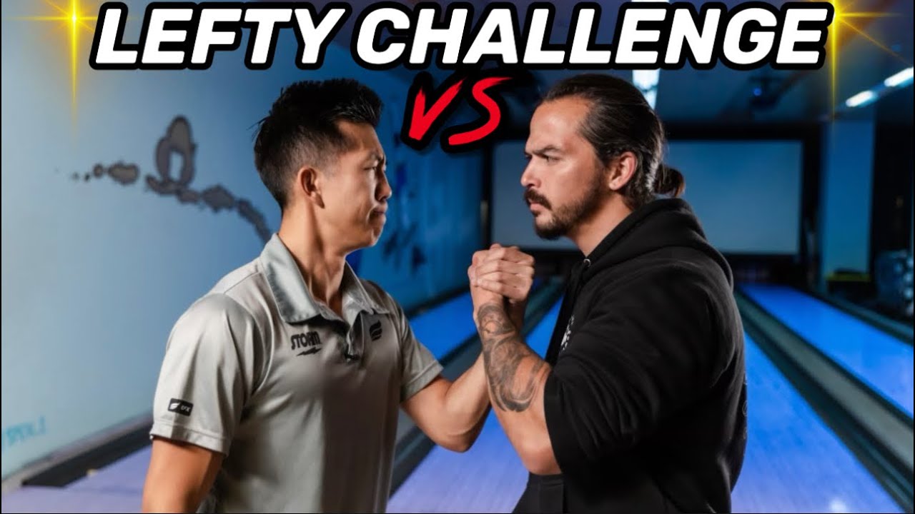 Darren Tang VS 220 Average Bowler (LEFTY CHALLENGE) - YouTube
