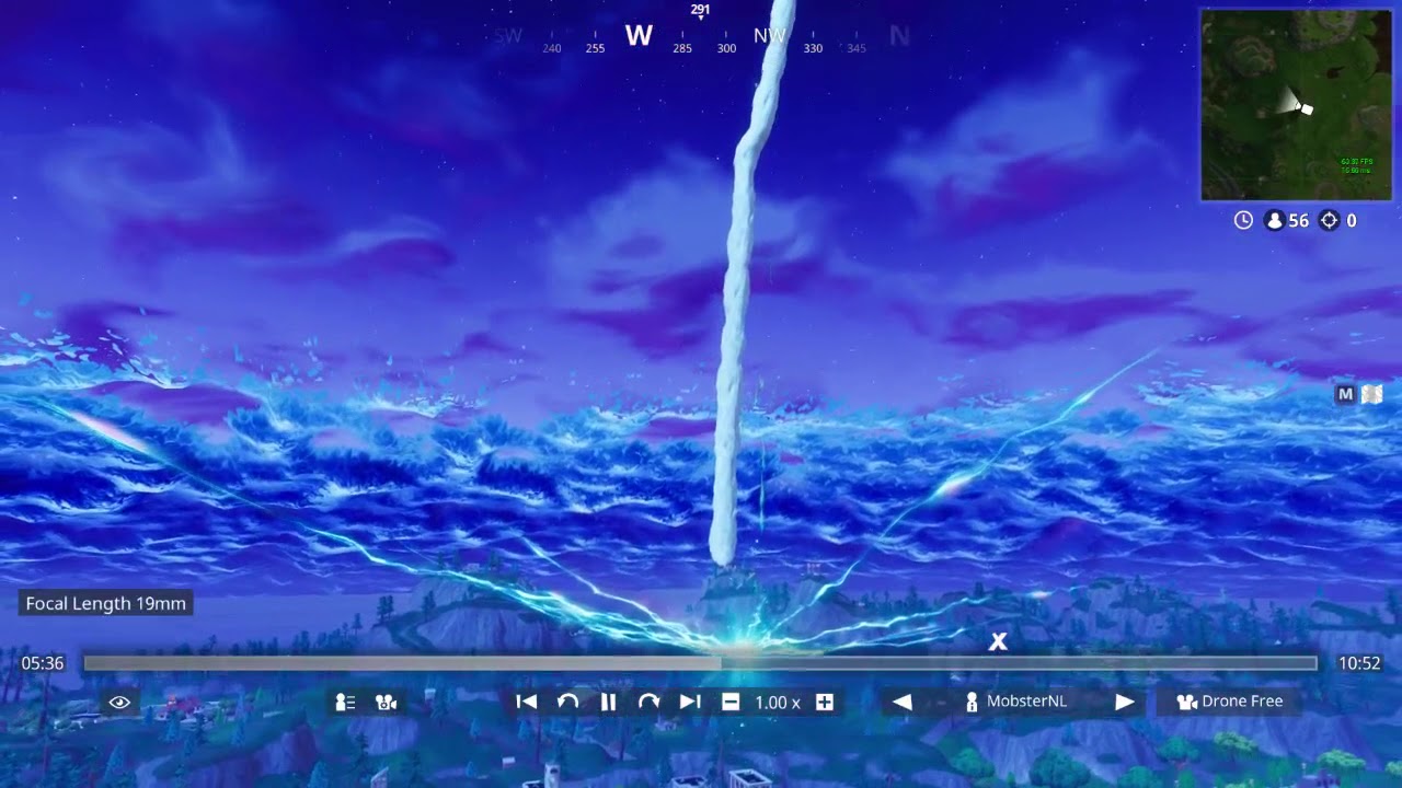 Tilted Towers gone?! Rocket shoots into the sky ! - YouTube