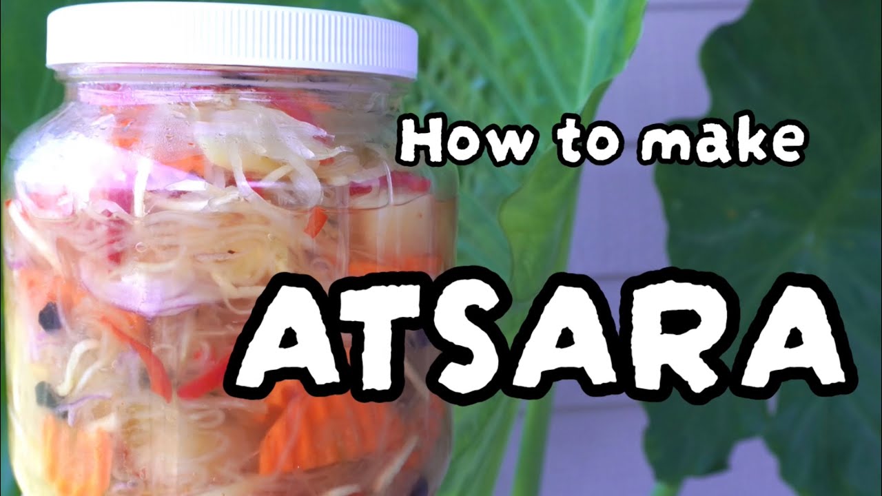 How to make GREEN PAPAYA SALAD /ATSARA - YouTube