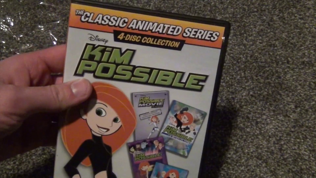 Kim Possible The Classic Animated Series Movie Collection DVD Unboxing ...