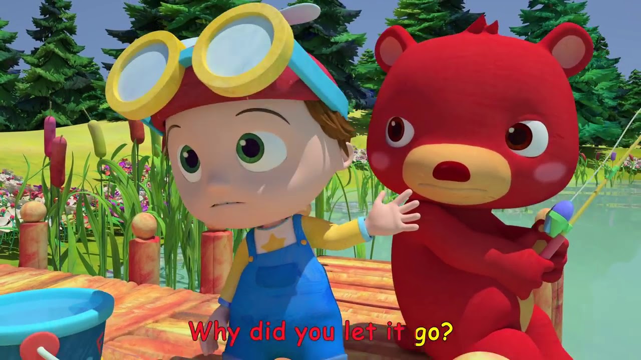 12345 Once I Caught A Fish Alive! - ABCkidTV - YouTube