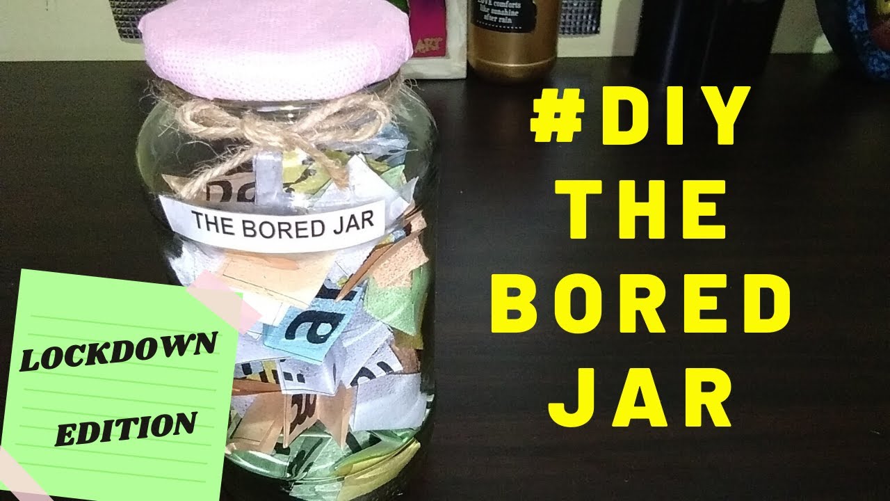 LET'S MAKE "THE BORED JAR"/WITH SIMPLE INGREDIENTS - YouTube