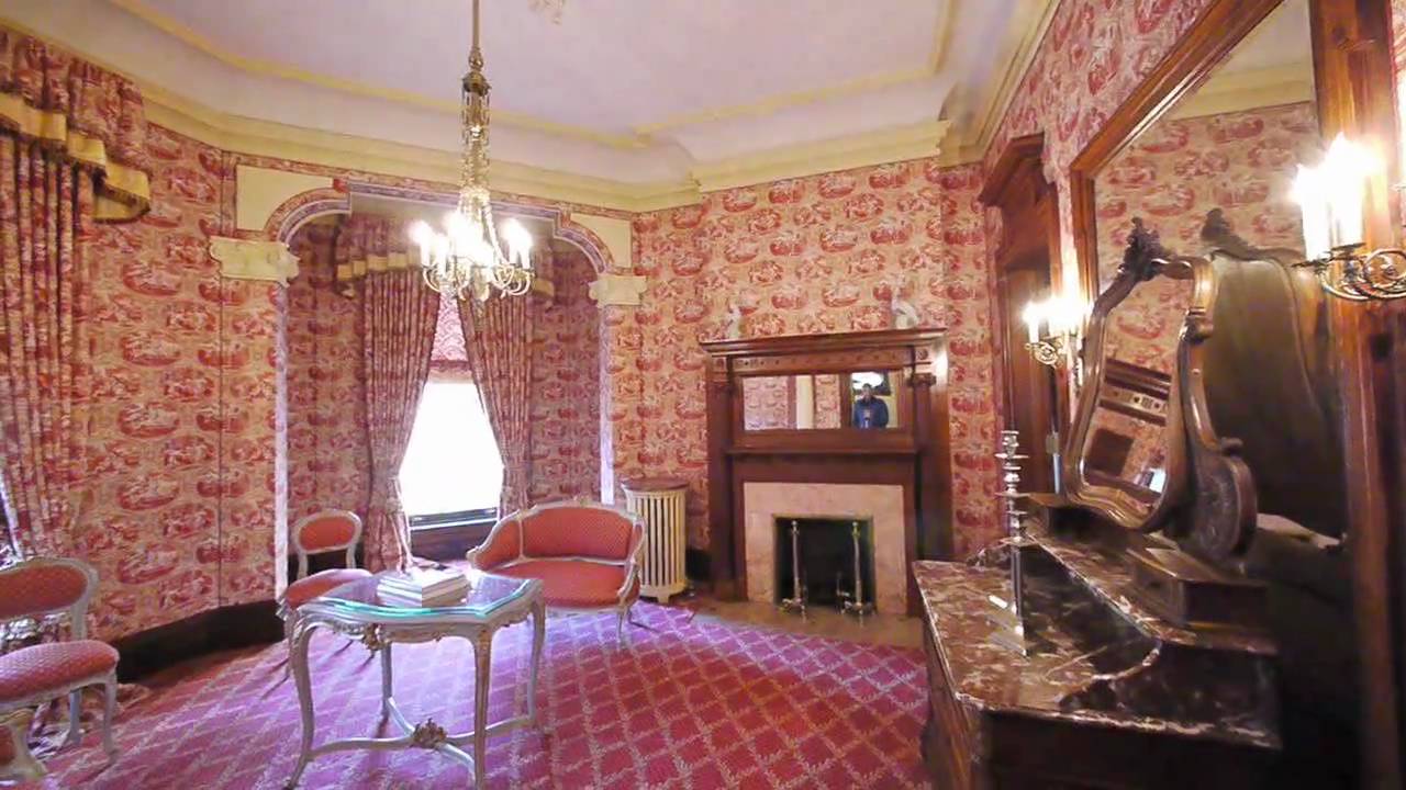 The Francis J. Dewes House, Part 3, the private quarters - YouTube