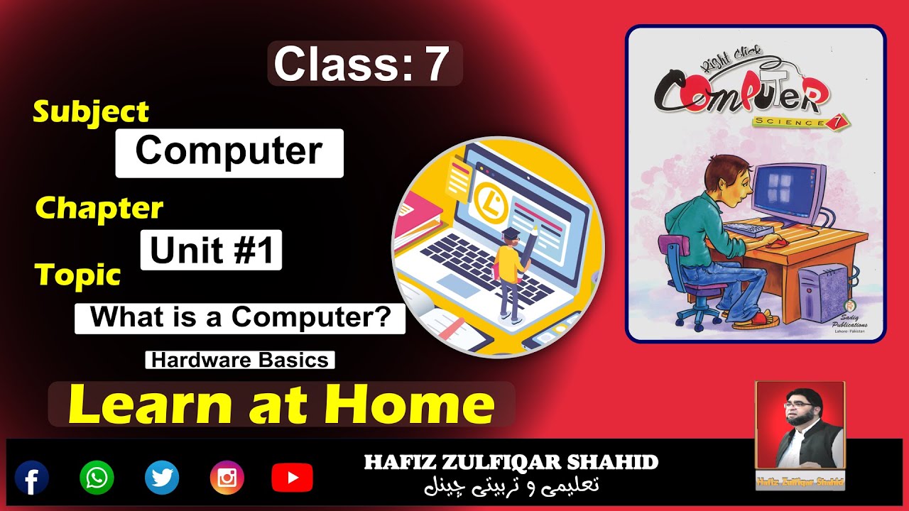 Grade 7 | RIGHT CLICK COMPUTER | Unit 1 What is a Computer Hardware ...