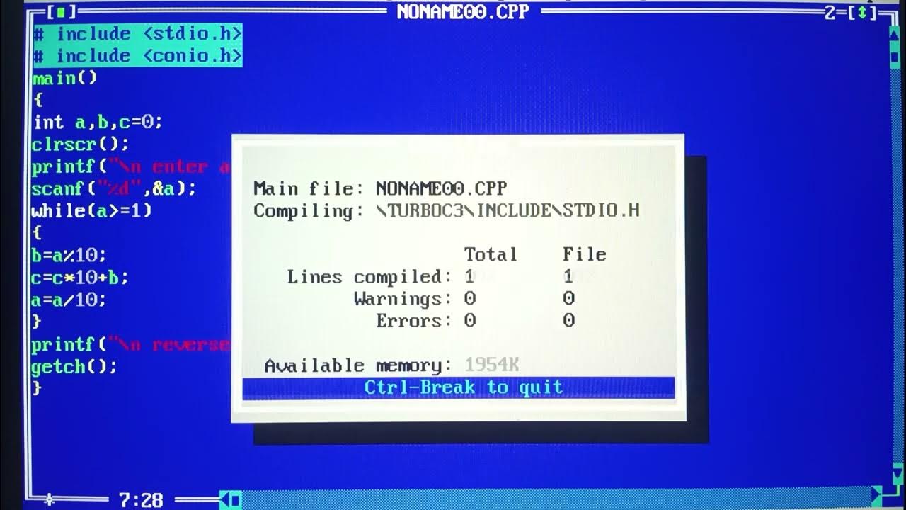 Reverse of the Digit in C Language by Ashish Verma (CSE) RPIIT Academics - YouTube