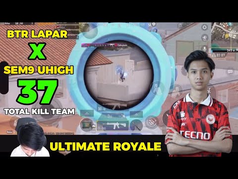 ULTIMATE ROYALE !! BTR Lapar X SEM9 Uhigh 😱 PUBG Mobile - YouTube