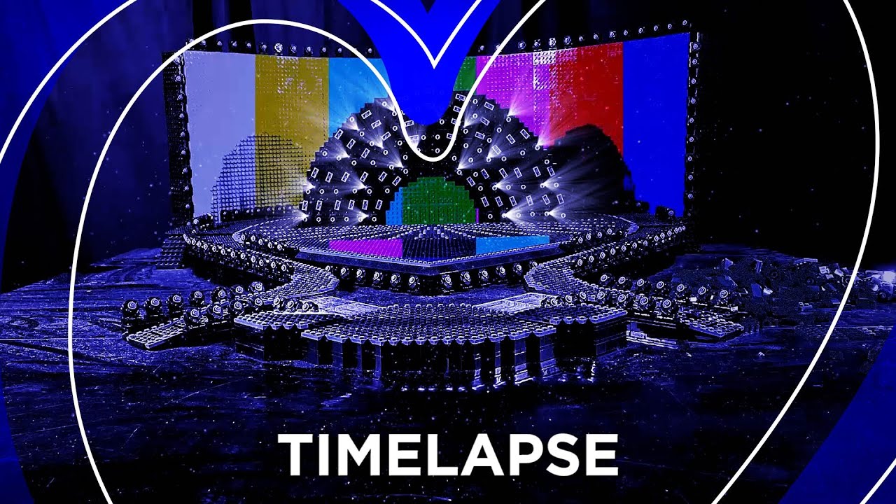 LEGO: Eurovision 2022 - Stage (Timelapse) - YouTube