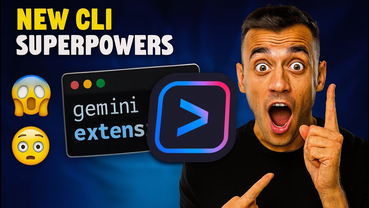 Gemini CLI Now Has Superpowers 100+ Extensions Live! - YouTube