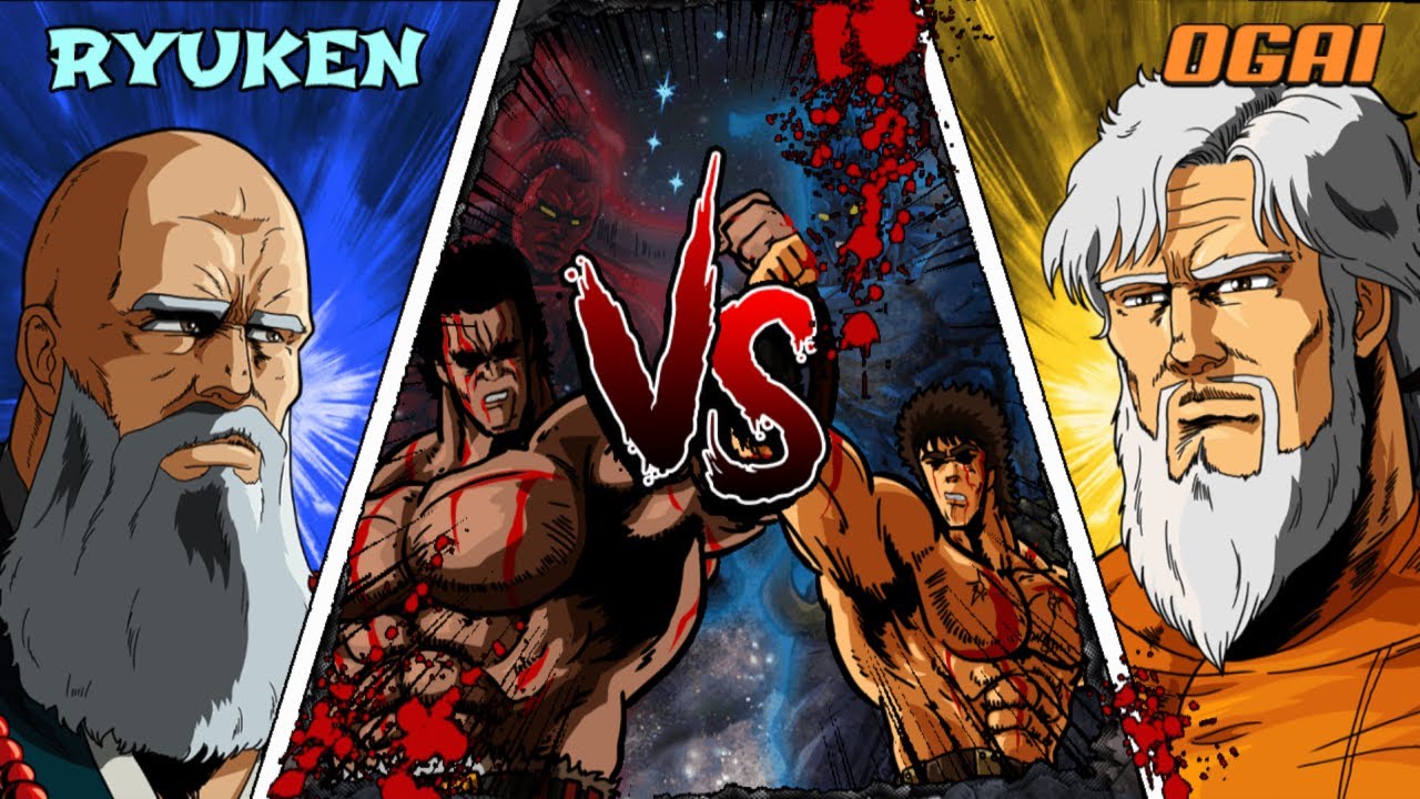 RYUKEN vs OGAI - Hokuto No Ken LST Mugen videogame 2024 #kenilguerriero ...