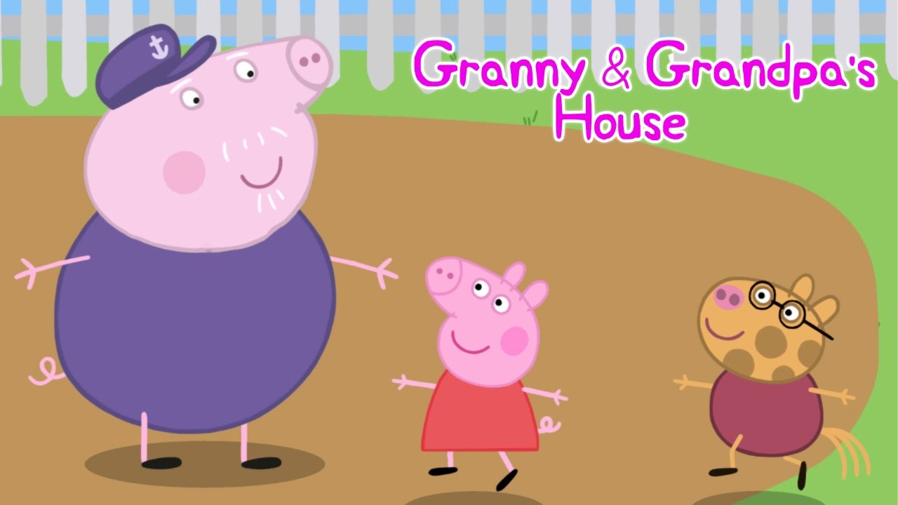 MY FRIEND PEPPA PIG Gameplay - PEPPA PIG visits Granny & Grandpa's ...