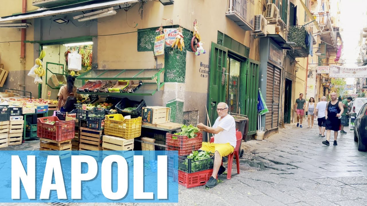 NAPOLI (Part 2) Spanish neighborhoods, Plebiscito Square, Umberto I ...