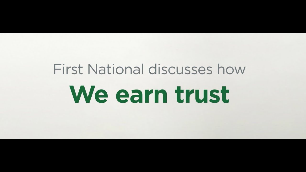We earn trust - YouTube