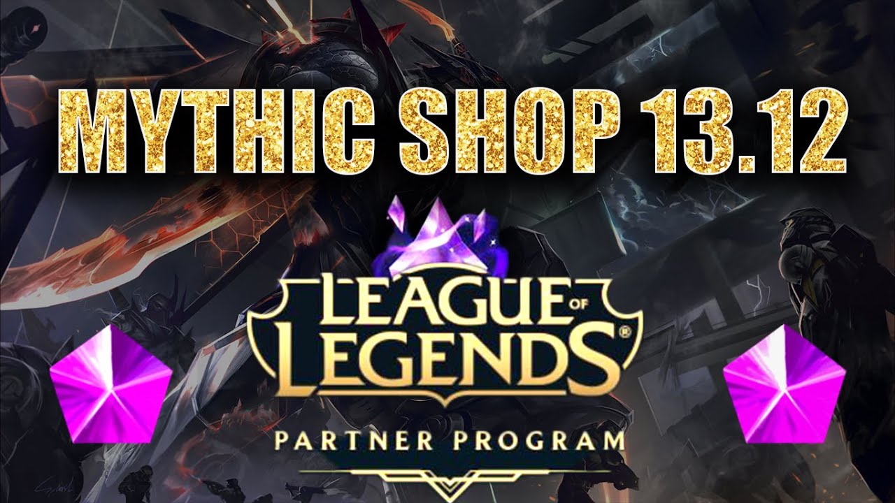 Next mythic shop rotation (13.12). - YouTube