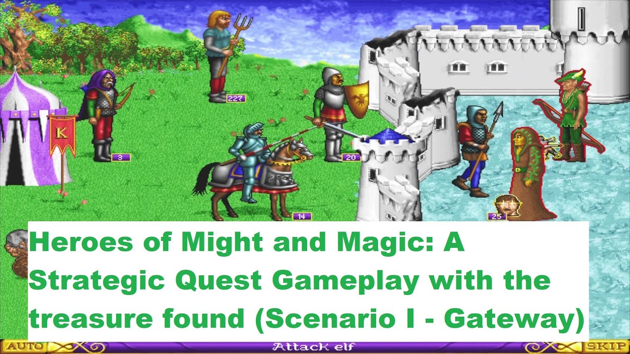 Heroes of Might and Magic: A Strategic Quest Gameplay (Scenario I ...