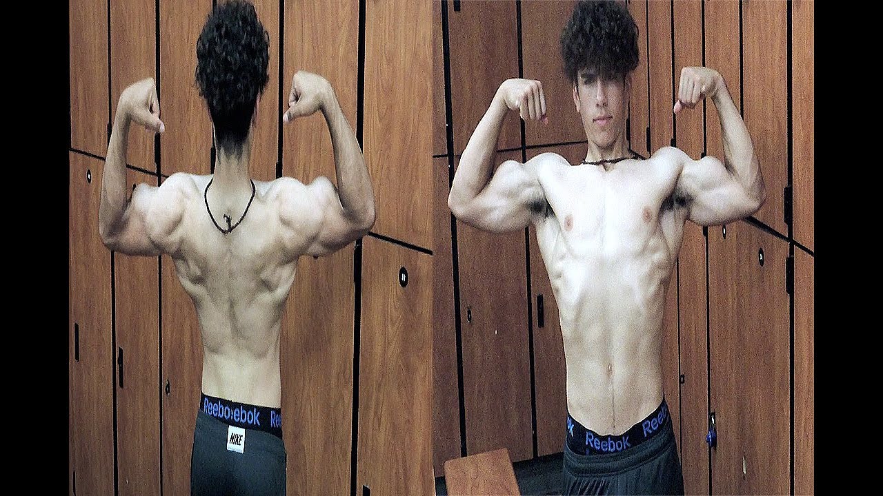 16 Year Old Bodybuilder | INSANE PUSH WORKOUT! - YouTube