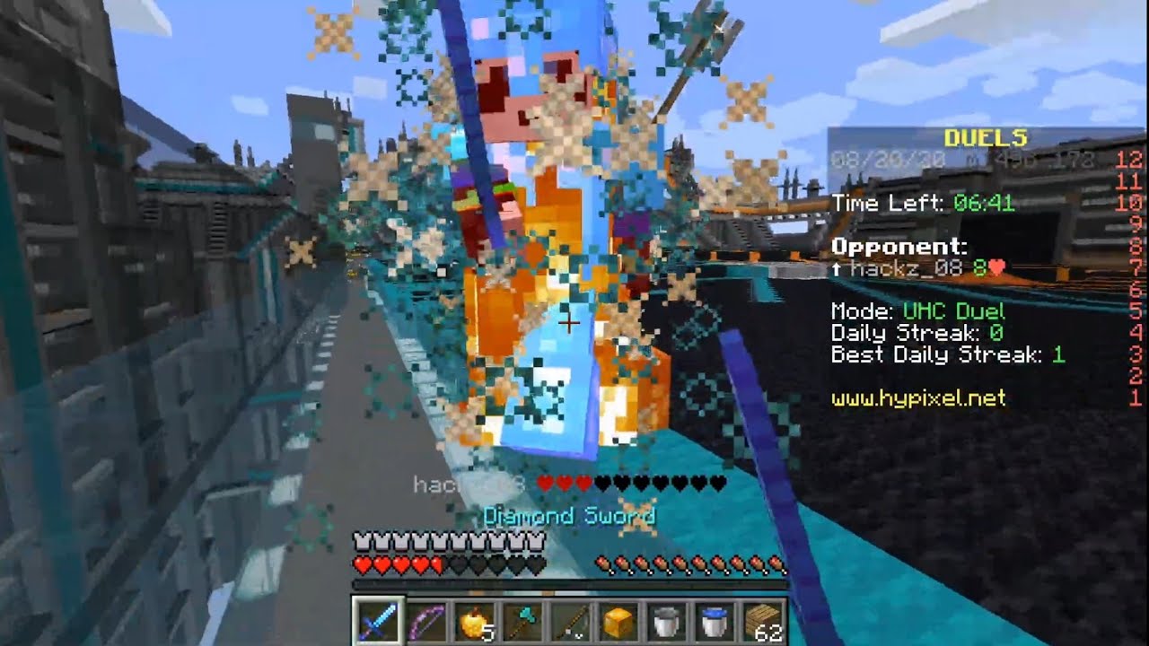Minecraft UHC Duel Win - YouTube