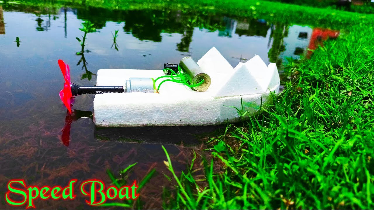 How to make speed boat/how to make ship/making boat and ship/tharmocal ...