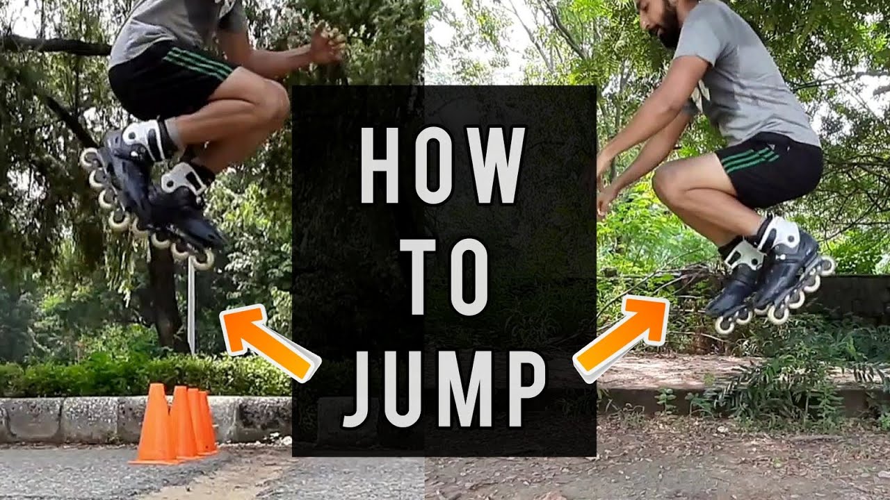 How to Jump (Properly) on Inline Skates | Learn Inline Skating in Hindi ...