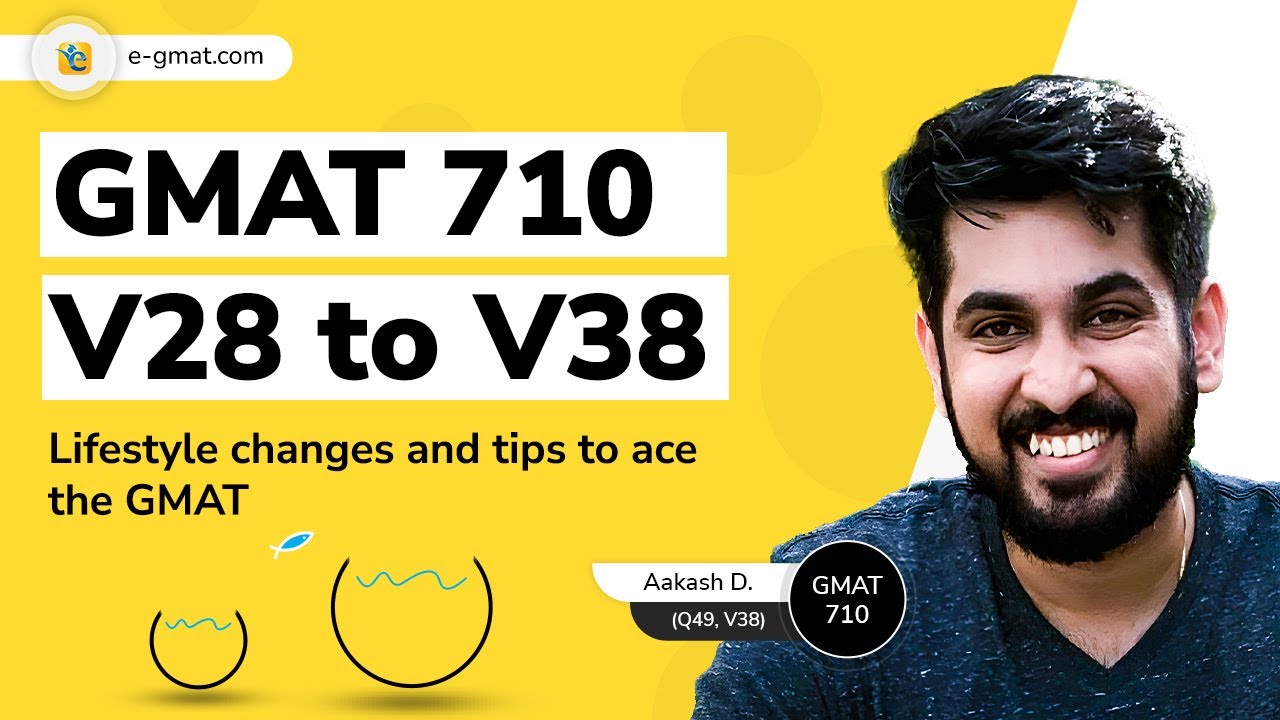 GMAT 710 in 3rd attempt | V28 to V38 | Success driven by e-GMAT and Lifestyle changes - YouTube