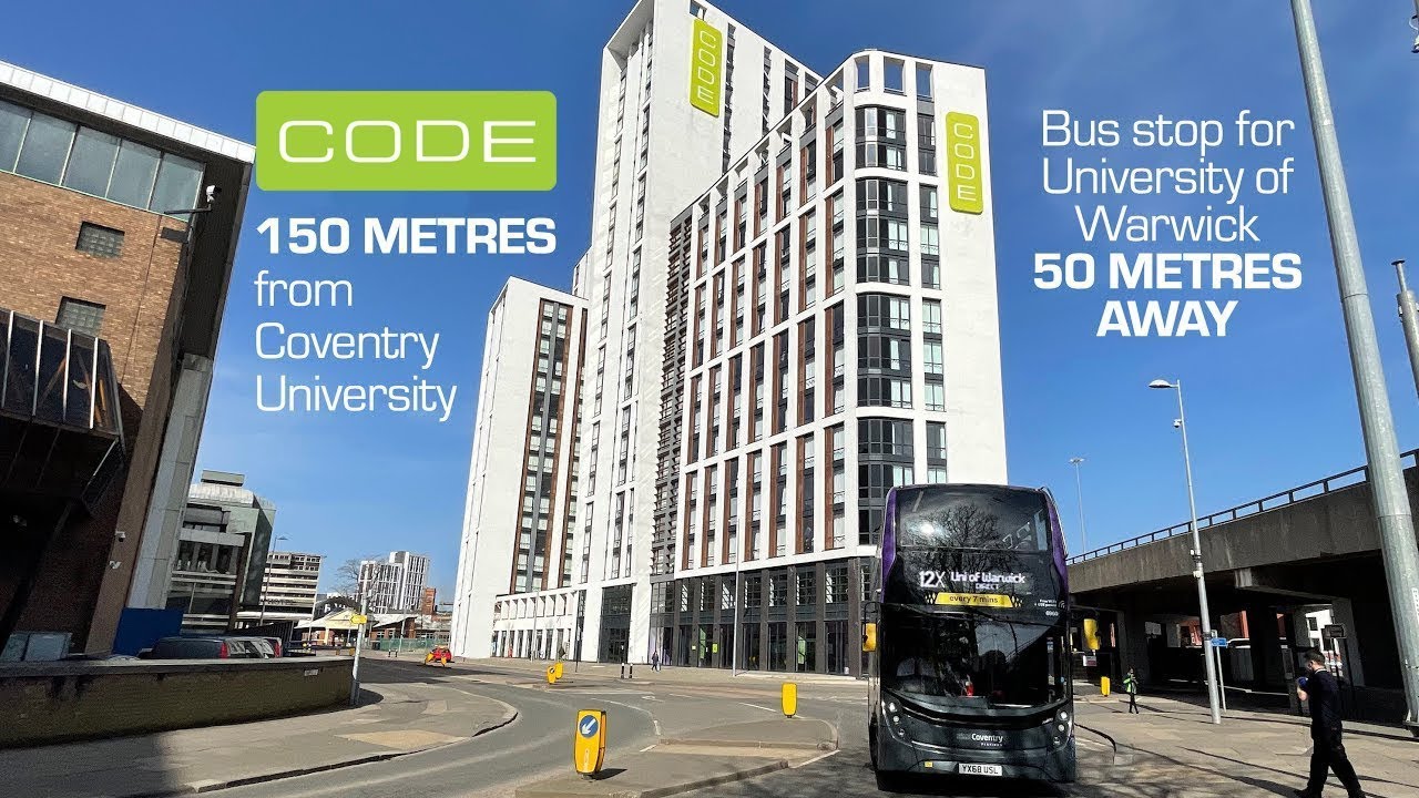 CODE Student Accommodation Coventry - YouTube