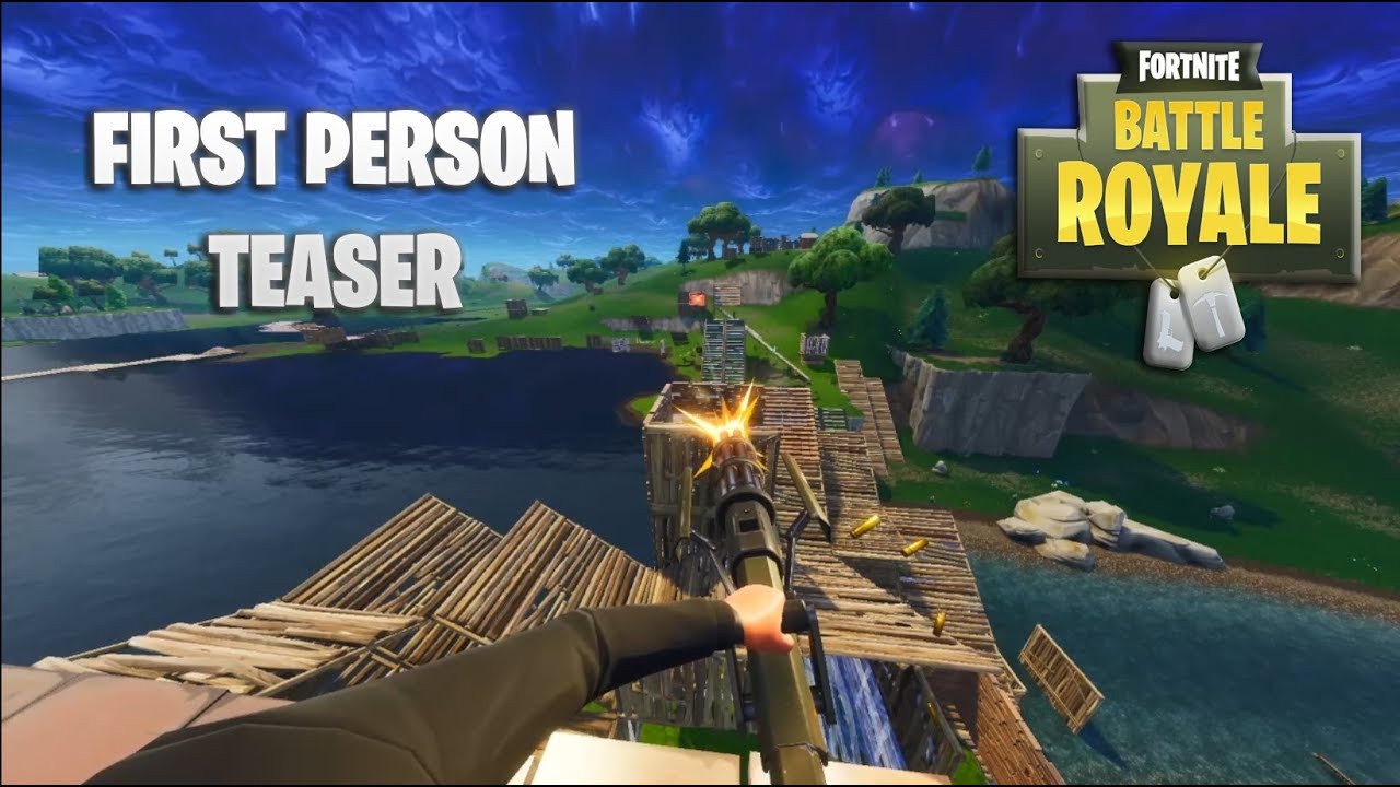 Fortnite First Person Teaser Trailer - YouTube