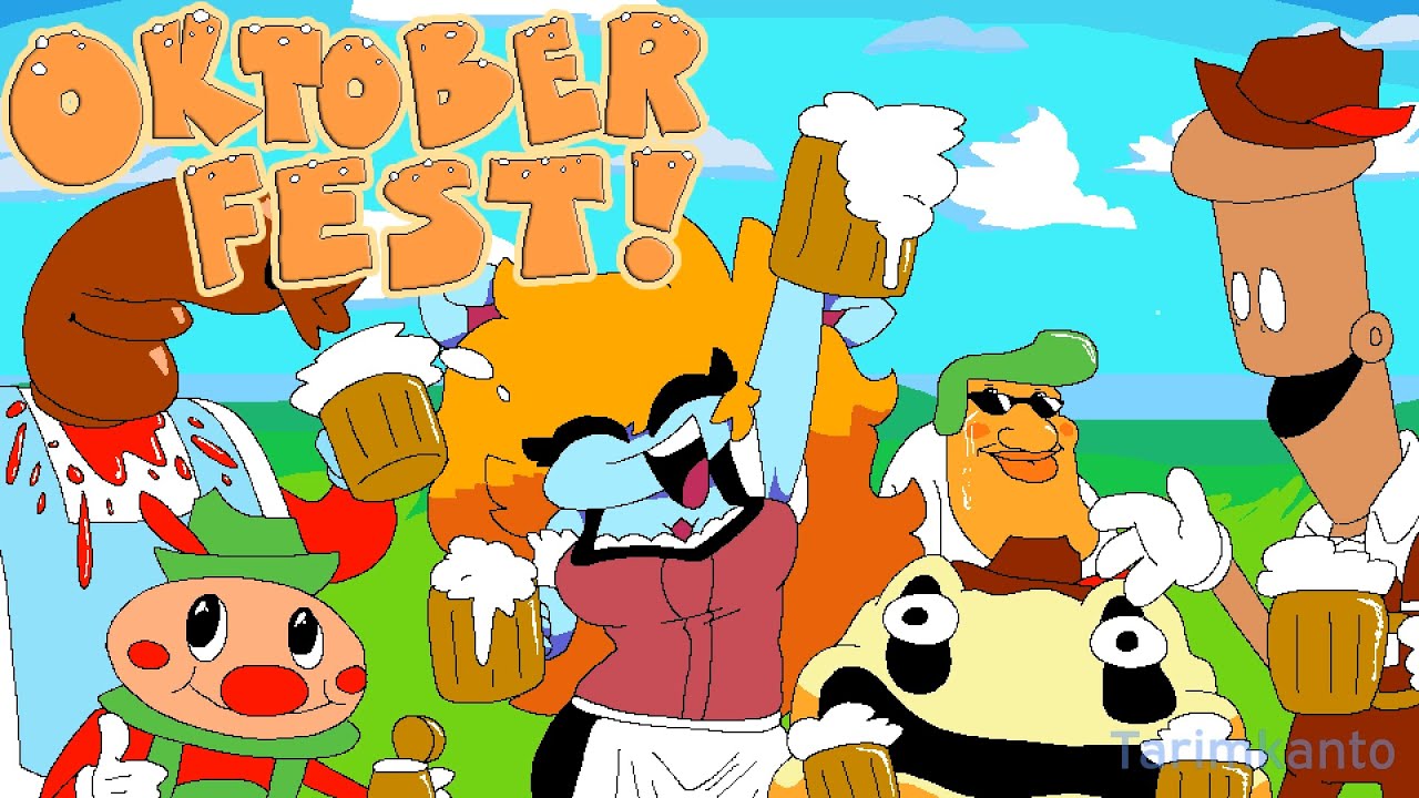 Pizza Tower CAOS Mod HAS an AMAZING and RARE OKTOBERFEST SCREEN! - YouTube