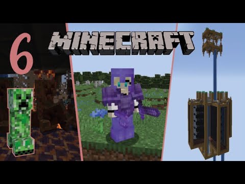 MINECRAFT SURVIVAL - Episode 6: 💜 I Am Purple 💜 - YouTube