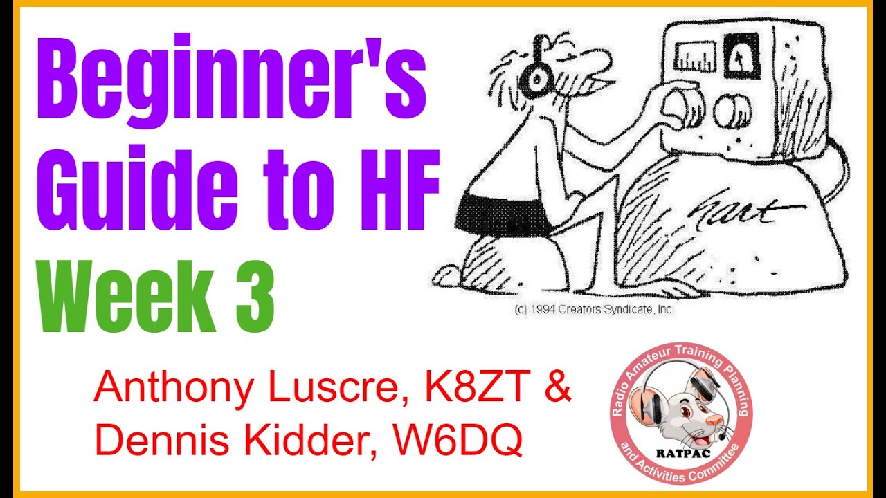 Beginner's Guide to HF Amateur Radio- Week 3- Station Setup & Putting ...