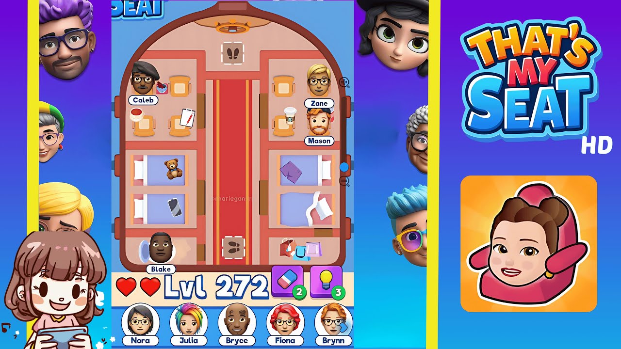 That's My Seat level 272 Solution Walkthrough - YouTube