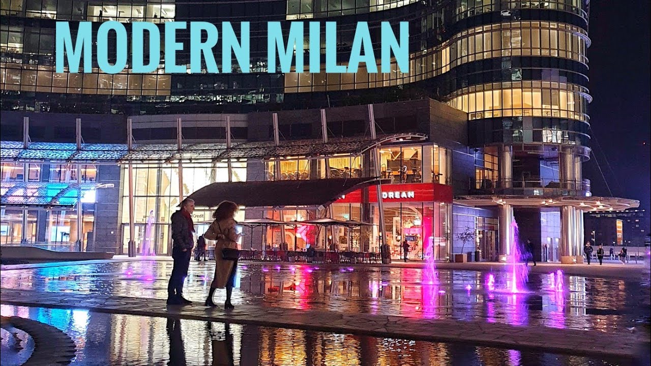The Modern District of Milan《Porta Nuova》Italy - YouTube