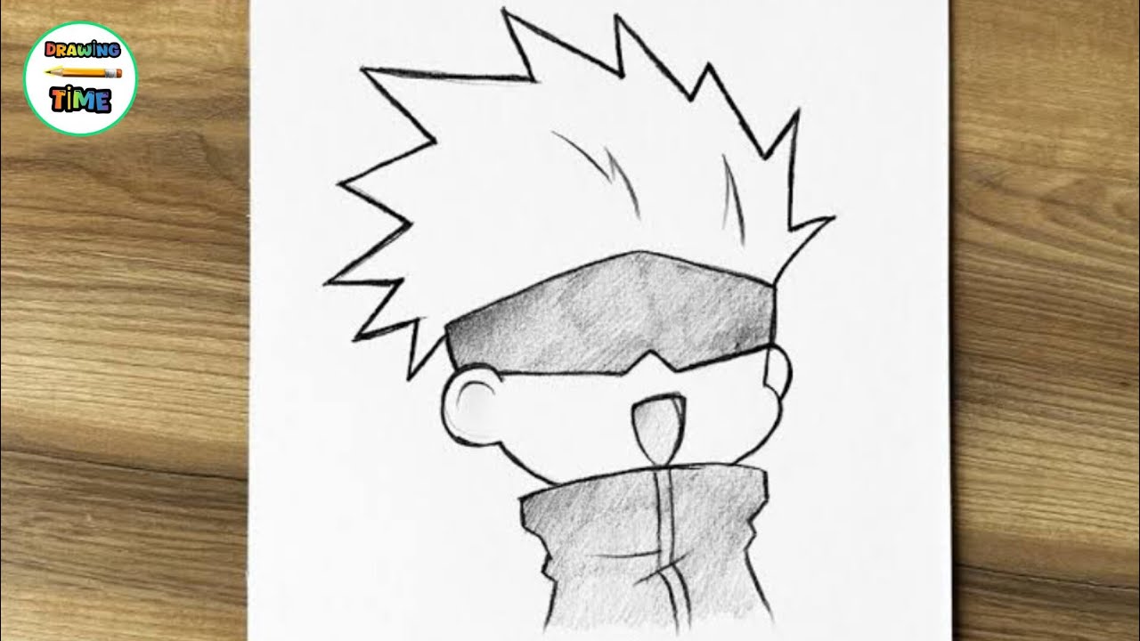 How to Draw Kid Gojo Satoru - Anime Gojo Saturo Easy Drawing - Best ...