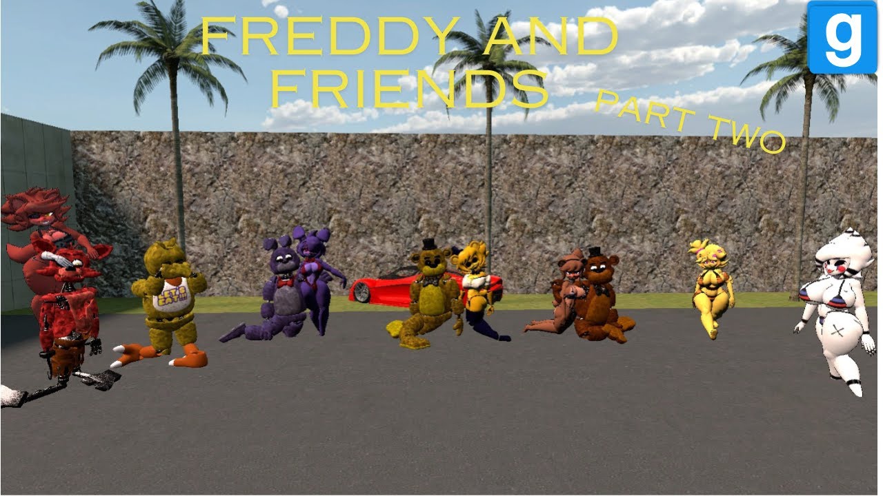freddy and friends episode 2: the beach - YouTube