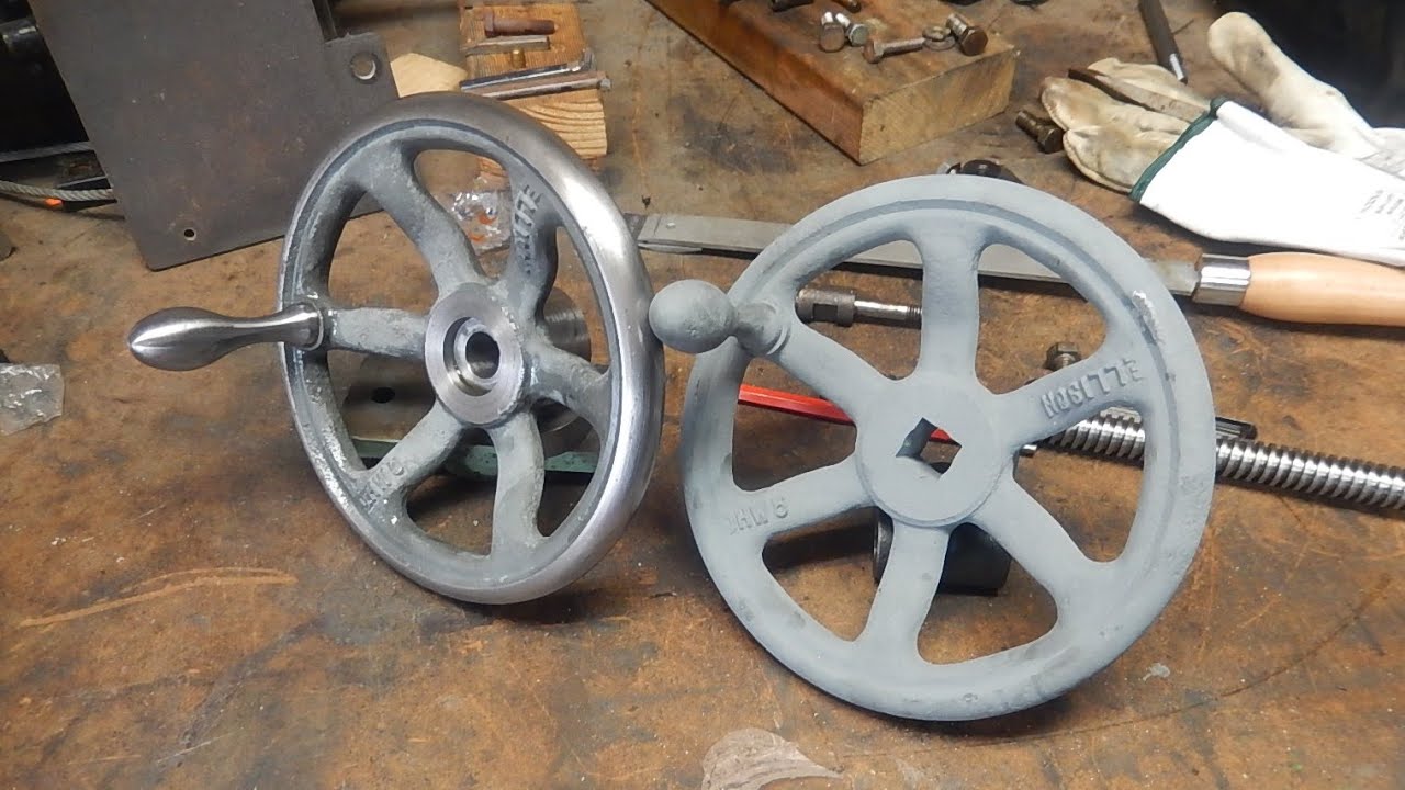 Slotter Handwheels Modification and Refurbishment - YouTube