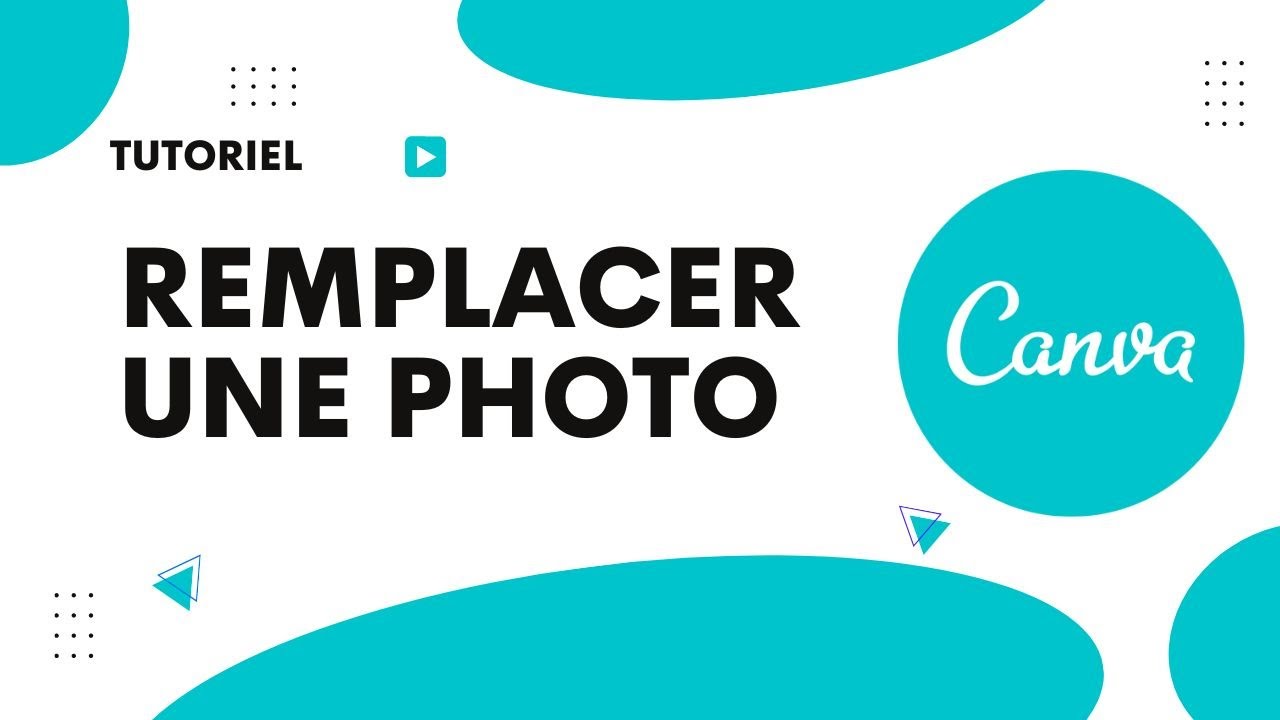 Comment remplacer une photo par une autre sur canva - YouTube