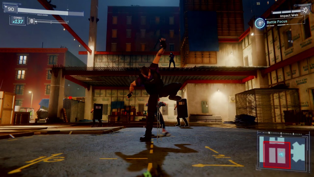 Marvel's Spider-Man Fisk's construction site - YouTube