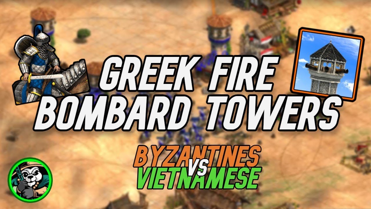 Byzantines Greek fire Bombard Towers ! - YouTube