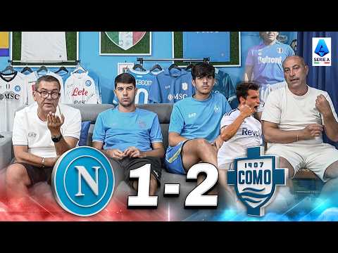DELUSIONE... NAPOLI-COMO 1-2 | LIVE REACTION NAPOLETANI