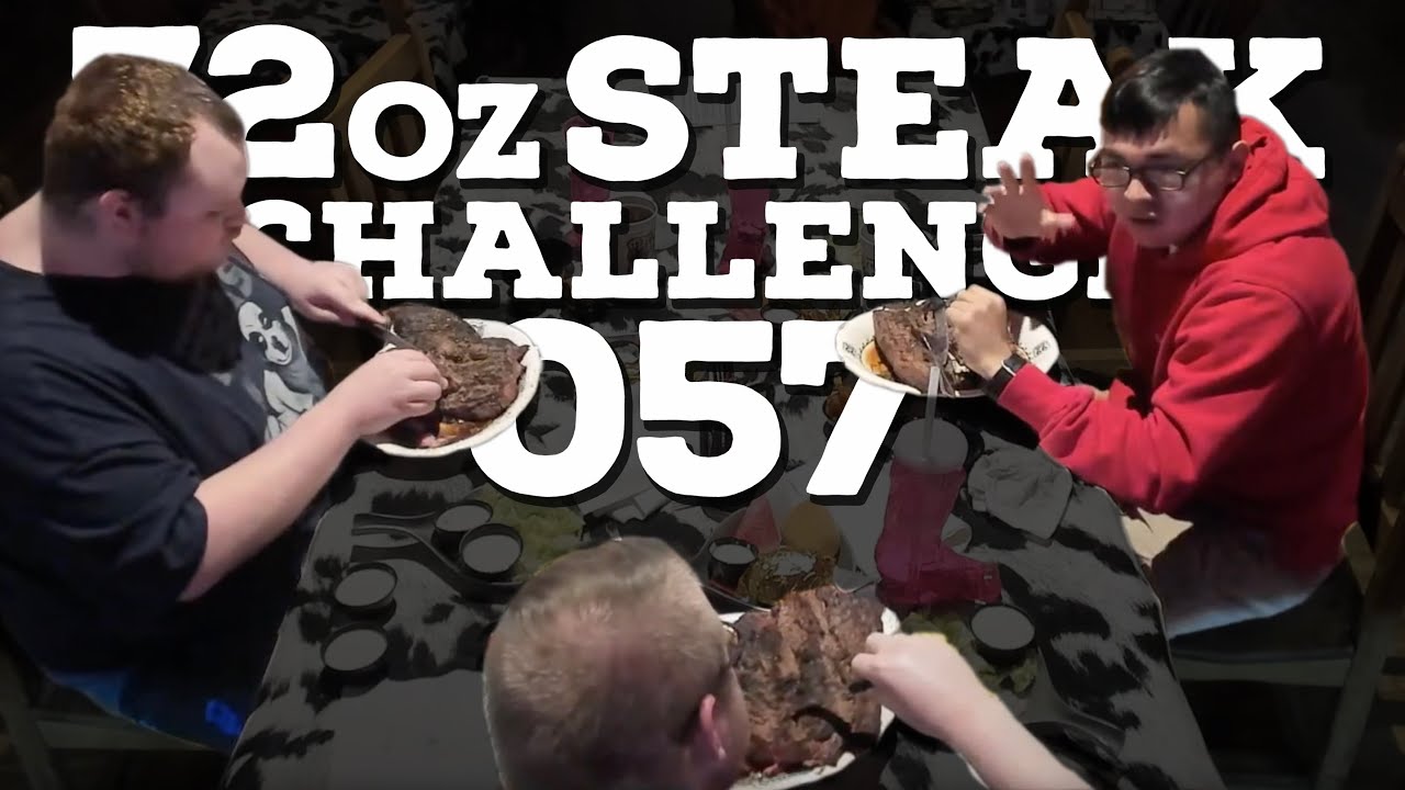 057 | 72oz Steak Challenge | Big Texan Live Stream - YouTube