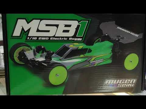 Mugen 2WD MSB1 Backyard track first run. - YouTube