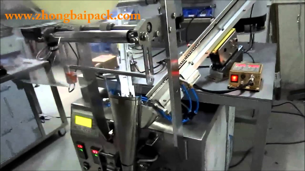 Automatic hardware bolts counting packing machine - YouTube