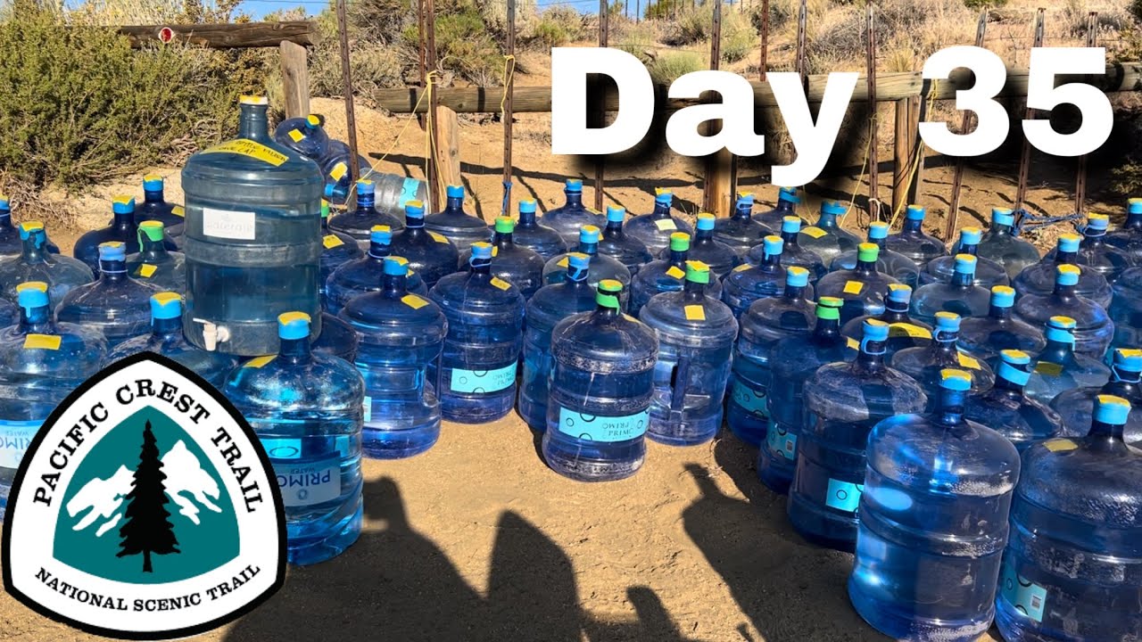 Day 35 | Running Low on Food & Relying on Water Caches | Pacific Crest ...
