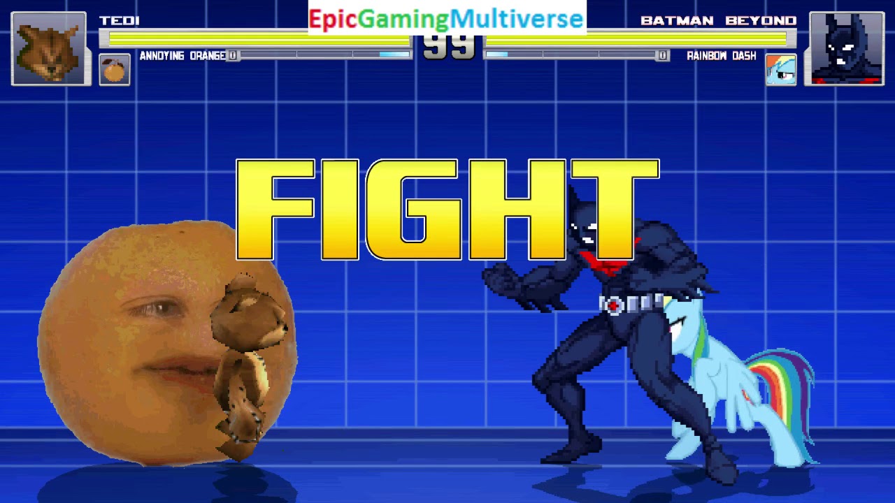 Tedi The Robotic Teddy Bear And Annoying Orange VS Batman Beyond And ...