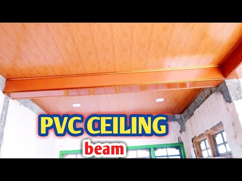 Proses pasang balok plafon pvc yang viral - YouTube