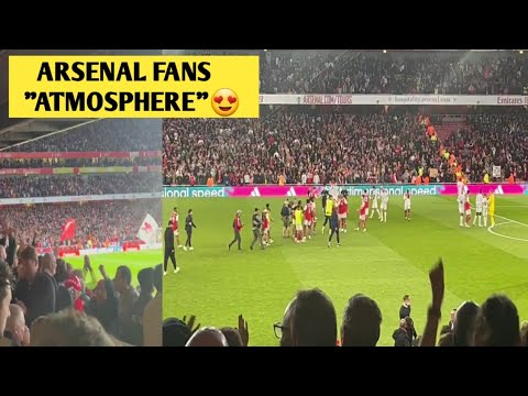 😍Great Atmosphere Arsenal BOYS at Emirates Stadium | Liverpool 2-3 ...